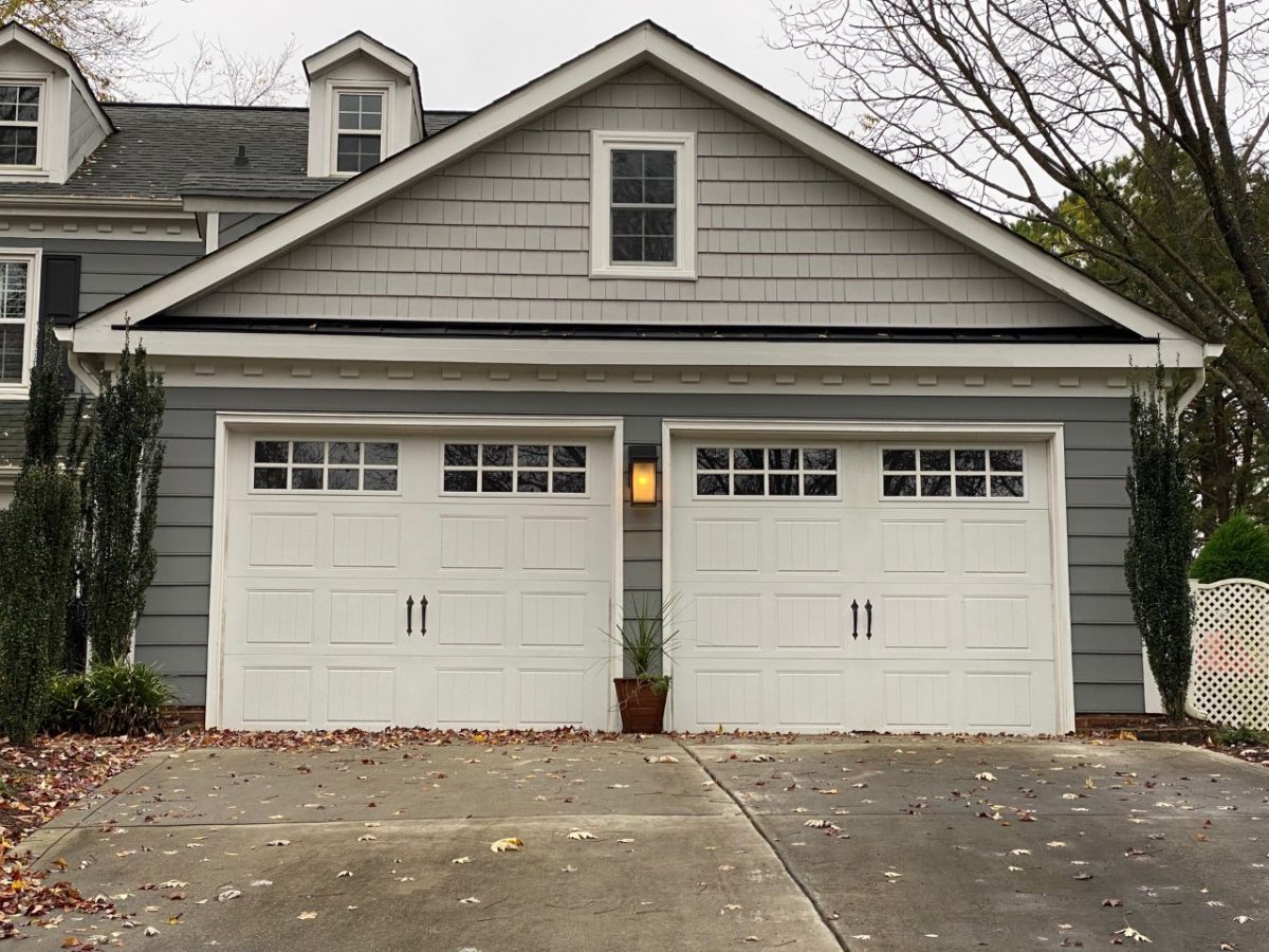Cedar Shake Look Siding South Charlotte Home Gets Gable Update
